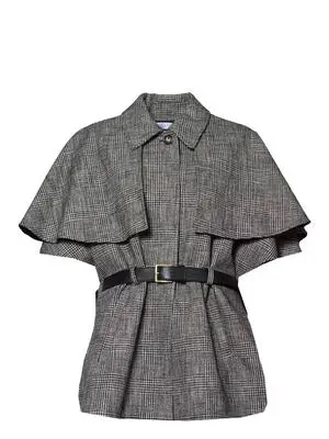 Max Mara Pavetta Cape - Grey