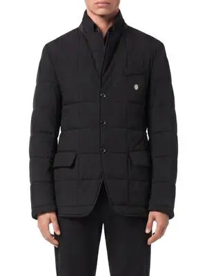 BILLIONAIRE Quilted Jacket - Black