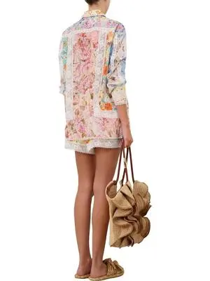 ZIMMERMANN Zimmermann Solstice Spliced Shirt