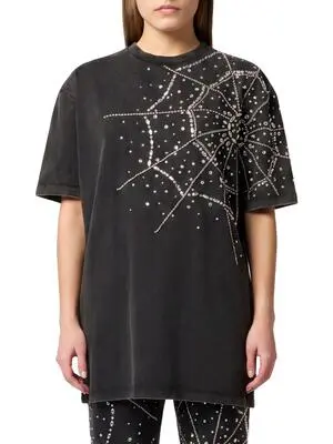 Philipp Plein Embellished Dress - Black