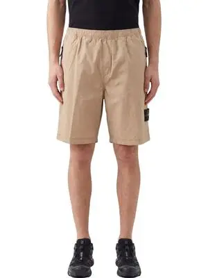 Stone Island Elasticated Waist Shorts - Sand