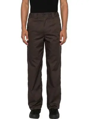 GR10K Cotton Blend Trousers - Brown