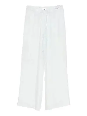 JAMES PERSE Linen Drawstring Trousers - Blue