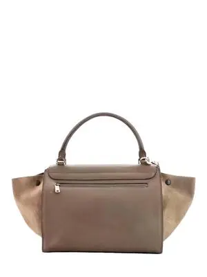 Celine Trapeze Satchel - Grey