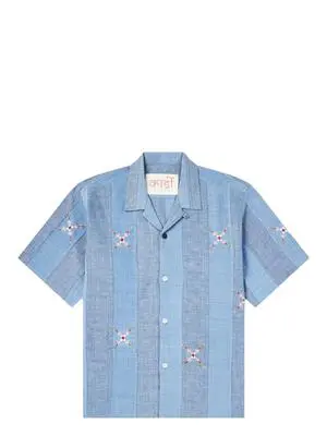 KARDO Ronen Cotton Shirt - Blue