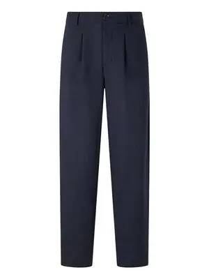 OLIVER SPENCER Oliver Spencer Oxford Striped Linen Drawstring Trousers