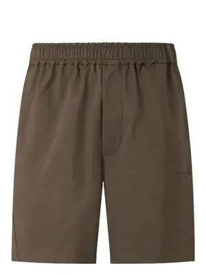 Givenchy Straight-leg Shell Shorts - Brown