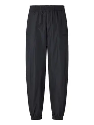 Givenchy Tapered Cotton-blend Shell Sweatpants - Black