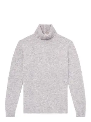 Brunello Cucinelli Alpaca-blend Rollneck Sweater - Neutrals