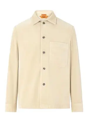 Barena Venezia Cotton-blend Corduroy Overshirt - Neutrals