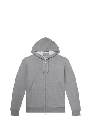 Brunello Cucinelli Brunello Cucinelli Zip-Up Hoodie Gray