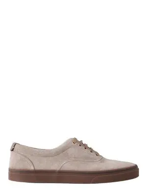 Brunello Cucinelli Suede Low-top Sneakers - Brown