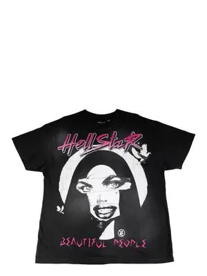HELLSTAR Beautiful People Round-neck T-shirt - Grey