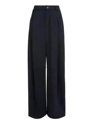 Brunello Cucinelli Cotton And Silk Interlock Track Trousers - Blue