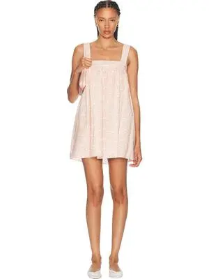 Matteau Babydoll Mini Dress - Oasis
