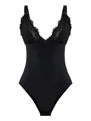 HEIST The Bridget Lace-Trim Bodysuit