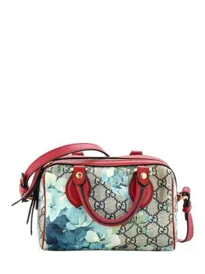 Gucci Gucci Blooms Print GG Coated Canvas Convertible Nano Shoulder Bag Multicolour
