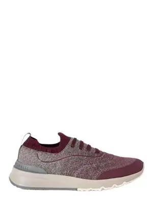 Brunello Cucinelli Brunello Cucinelli Techno-Cotton Knit Runners Red