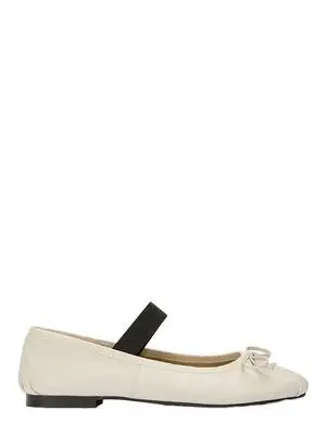 TONY BIANCO Caspian Ballet Flats - Dove Nappa