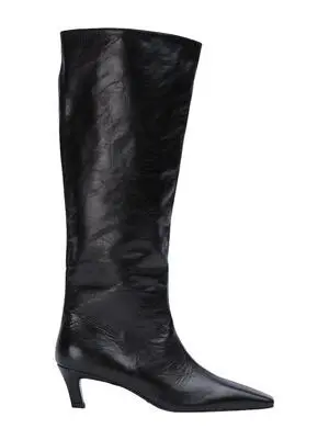 TONY BIANCO Evysa Knee-high Boots With Angular Heel - Black Vintage