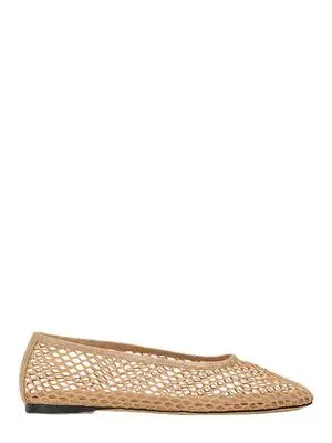 TONY BIANCO Buzz Mesh Ballet Flats - Skin Mesh
