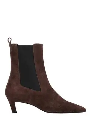 TONY BIANCO Eloise Suede Ankle Boots - Espresso Suede