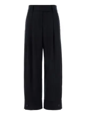GIORGIO ARMANI X ALANUI Virgin Wool Trousers - Blue