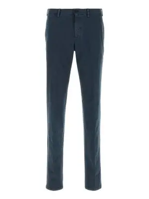PT TORINO Stretch Cotton Trousers - Blue