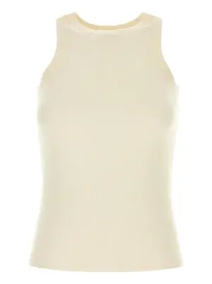 CO CO Ivory Cashmere Tank Top
