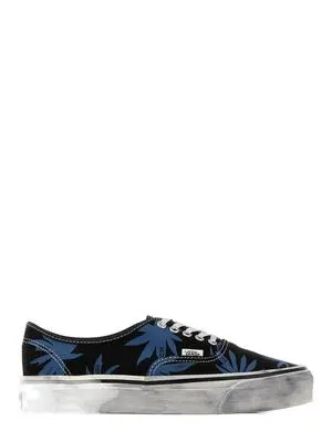 VANS Printed Canvas Lace-up Sneakers - White