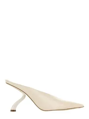 FERRAGAMO Itaca Sabot - White