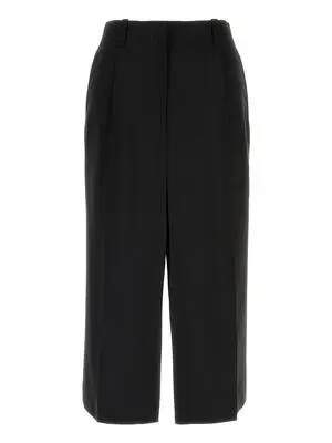 Givenchy Wool And Mohair Blend Skirt - Black