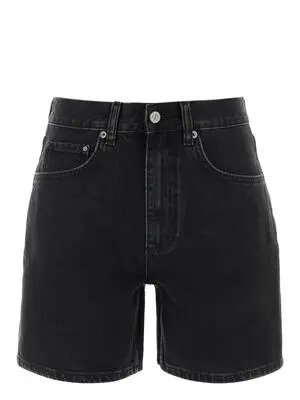 ANINE BING Denim Shorts - Black