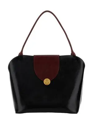 VERSACE VERSACE Leather Shopping Bag With Medusa Detail