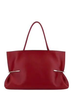 Givenchy Leather East West Shoulder Bag - Red