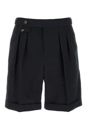 BRUNELLO CUCINELLI BRUNELLO CUCINELLI Cotton Blend Bermuda Shorts With Inverted Pleats