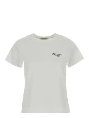 Givenchy Cotton T-shirt With Stamp Print - White