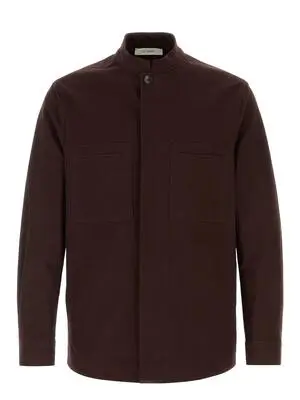 UMIT BENAN Stretch Cotton Bruce Jacket - Brown