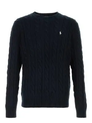 Polo Ralph Lauren Cotton Cable Knit Sweater - Blue