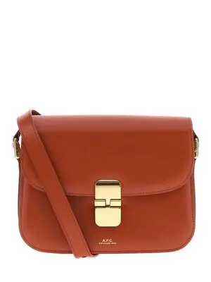 A.p.c. A.P.C. Grace Small Crossbody Bag Red