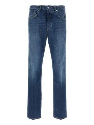 Givenchy Stonewashed Denim Jeans - Blue