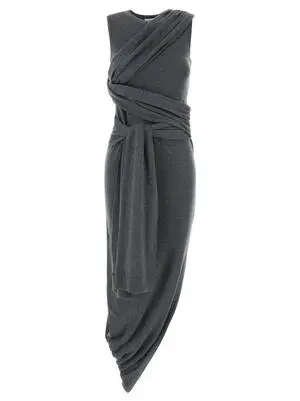 JW ANDERSON JW Anderson Jersey Dress With Draped Detail