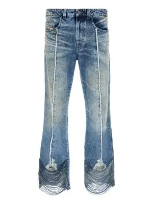 DIESEL® D-buck Distressed Denim Jeans - Blue