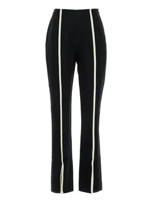 NANUSHKA Nanushka Satin Pants With Side Zip And Hem Slits