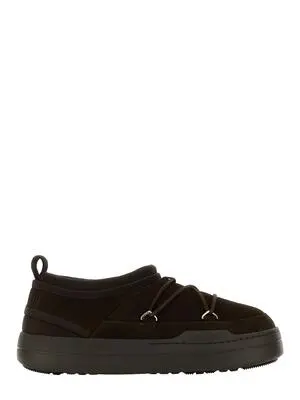 Moon Boot Suede Mb Park Icon Slip-ons - Brown