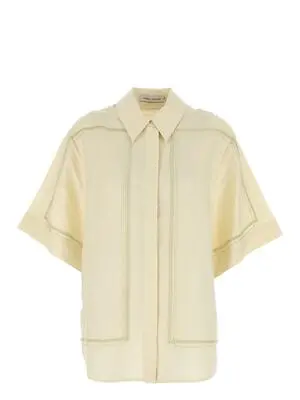Camilla And Marc Linen Blend Fortuna Shirt - Yellow