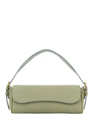 J & M DAVIDSON Sage Bonny Baguette Handbag - Green