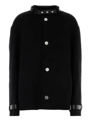 JIL SANDER Cashmere Coat - Black