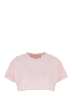 GIVENCHY Givenchy Embroidered Cotton Crop Top