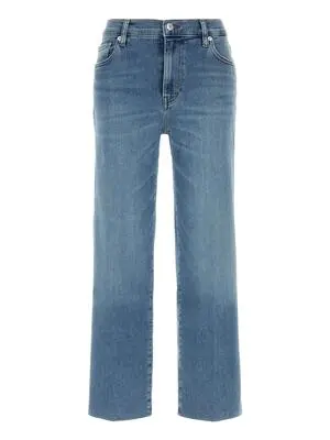 FRAME Stretch Denim Mellow Jeans - Blue
